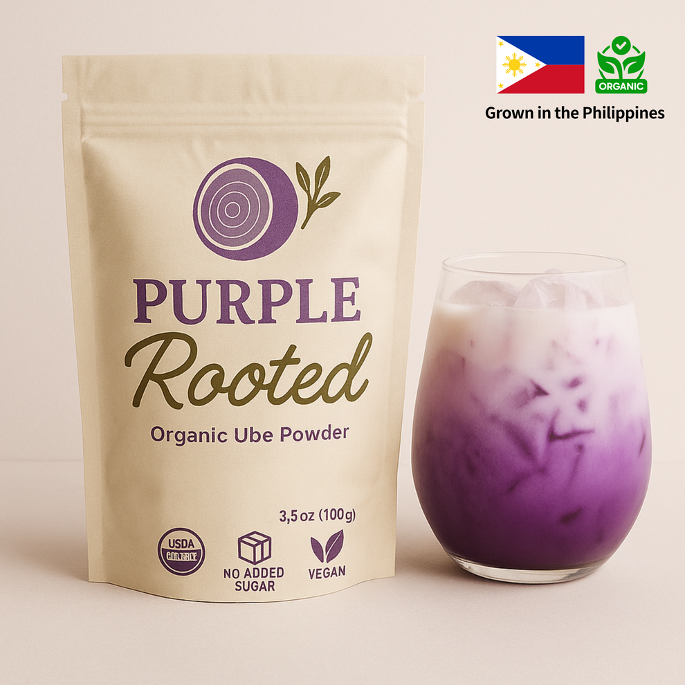 Organic Ube Powder + Recipe eBook – Purple Rooted